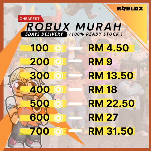 Roblox Robux 100 Tax Covered - PC XBOX Game | Shopee Malaysia