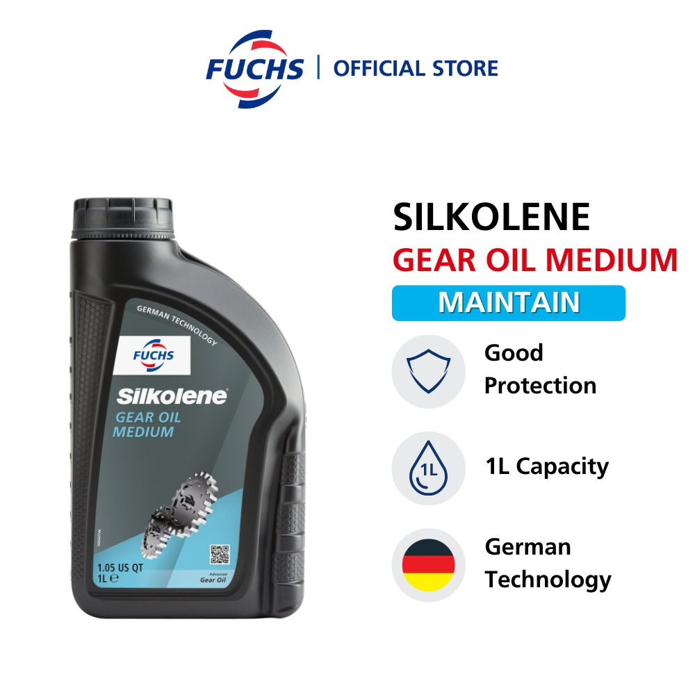Silkolene Gear Oil Medium 1L Motor Gear Oil API GL-3/4 Suitable Wet ...