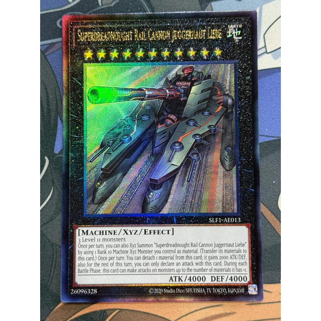 YUGIOH AE SLF1-AE013 Superdreadnought Rail Cannon Juggernaut Liebe [UL] | Shopee Malaysia