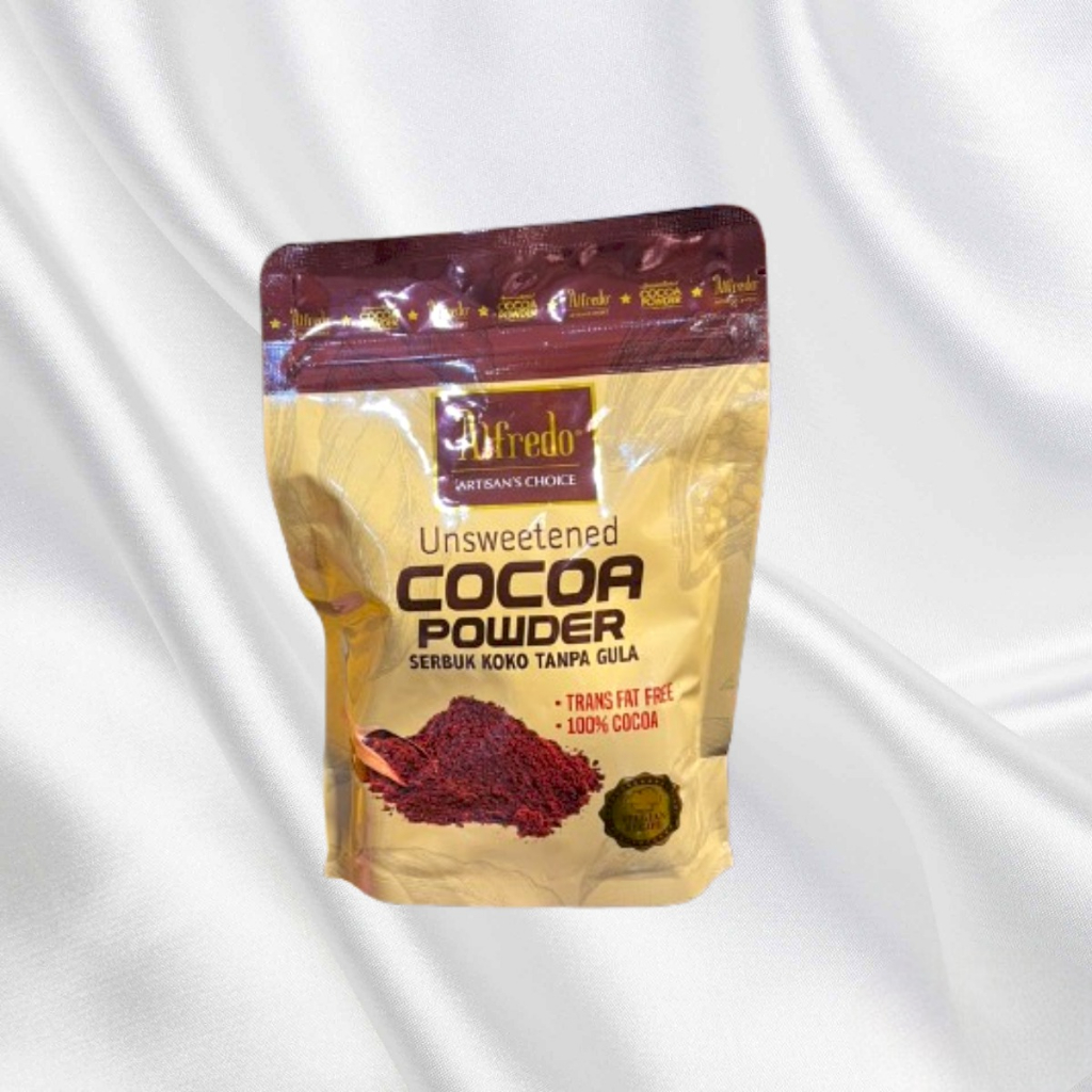 Alfredo Cocoa Powder Unsweetened 200g | Shopee Malaysia