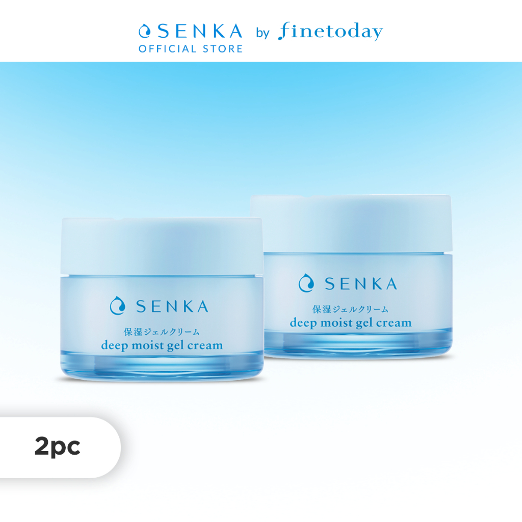 [Bundle] SENKA Deep Moist Gel Cream Moisturizer 50ml | 2 piece ...