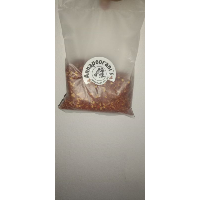 Serbuk Cili Kasar Chili Flakes Cili Kering 100g Masak Sambal Perasa ...