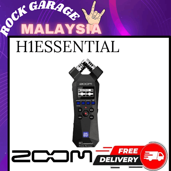 Zoom H1essential Portable Recorder ( H1 essential / H1 / H1e ) | Shopee Malaysia
