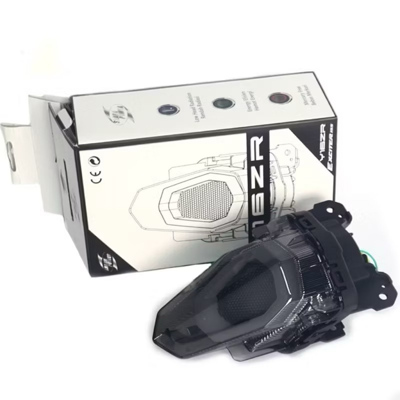 LAMPU BELAKANG YAMAHA Y16 / LC135 V8 RGB LED TAIL LAMP RAINBOW RUNING ...