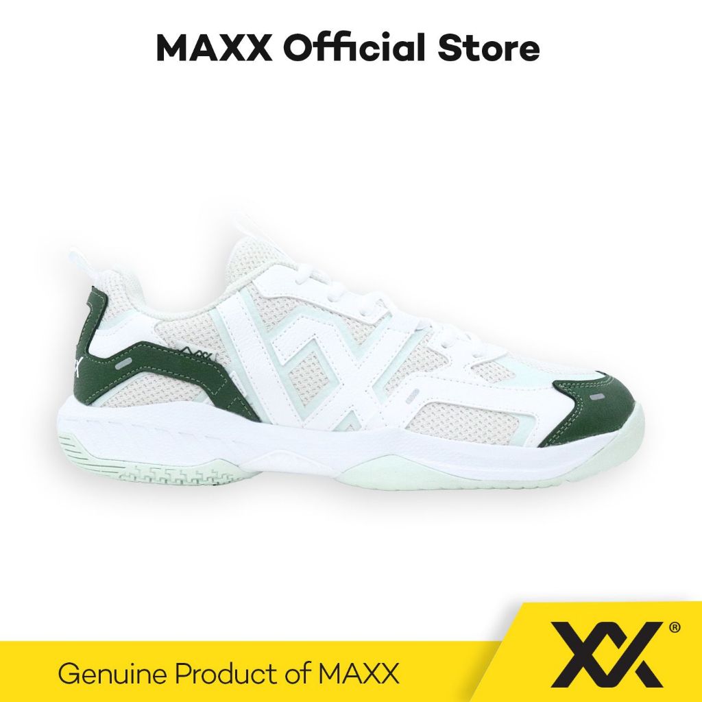 MAXX Sport Shoes -MACX (White-Green) | Shopee Malaysia