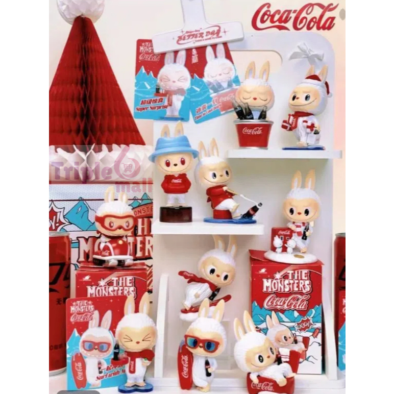 Pop Mart 100% 正品 AUTHENTIC ORIGINAL Coca-Cola Labubu The Monster Blind ...