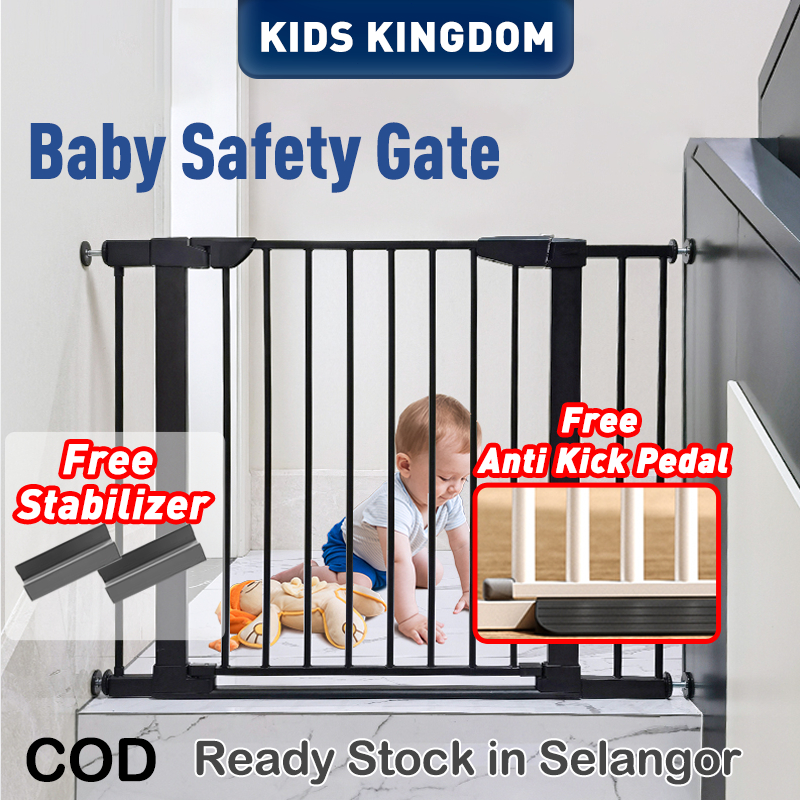 [COD] 75-250CM Pagar Baby Safety Baby Gate Pagar Rumah With Security ...