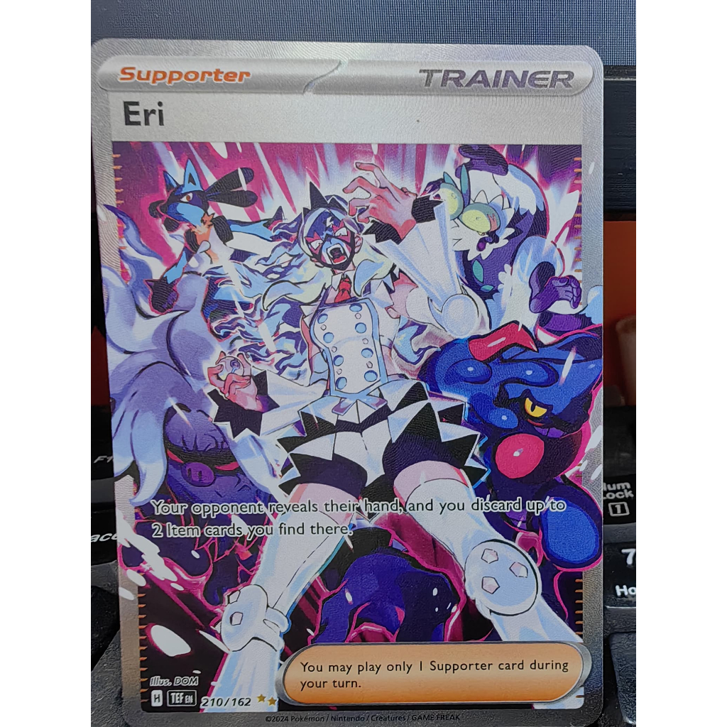Eri - 210/162 Special Illustration Rare- SV05: Temporal Forces (TEF ...