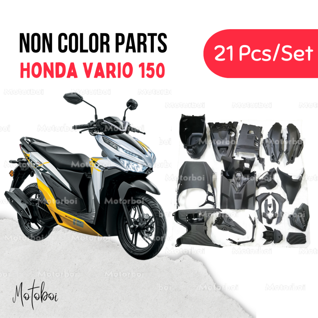 HONDA Vario150 Non Color Parts Inner Body Cover Set Vario 150 Coverset ...