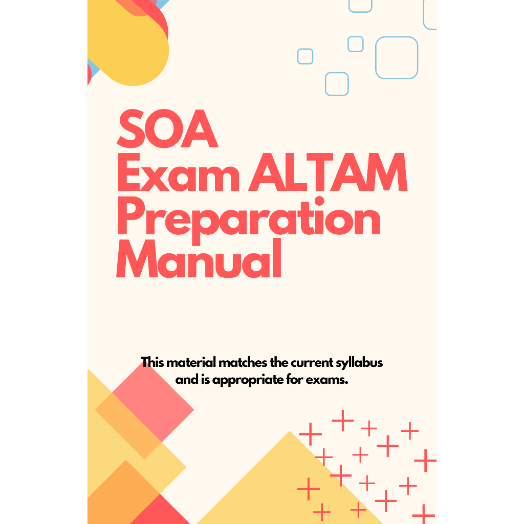 ACTUARIAL SOA EXAM ALTAM | Shopee Malaysia