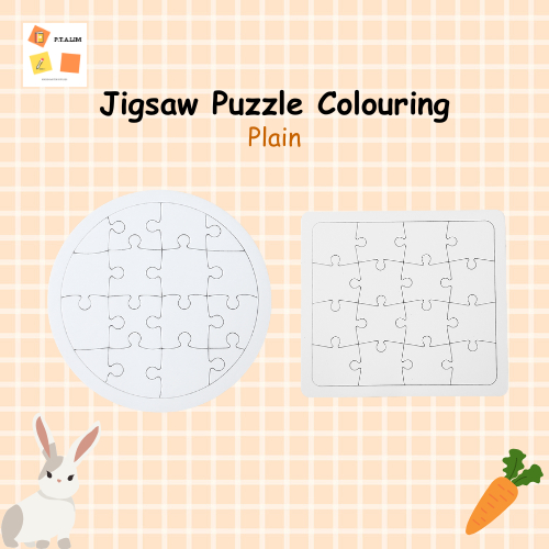 Kids Children DIY Colouring Art Cartoon Jgsaw Puzzle Puzzle Mewarna DIY ...