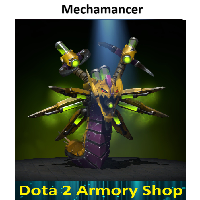 Dota2 Venomancer🔥Winter 2024 Heroes' Hoard🔥Mechamancer | Shopee Malaysia