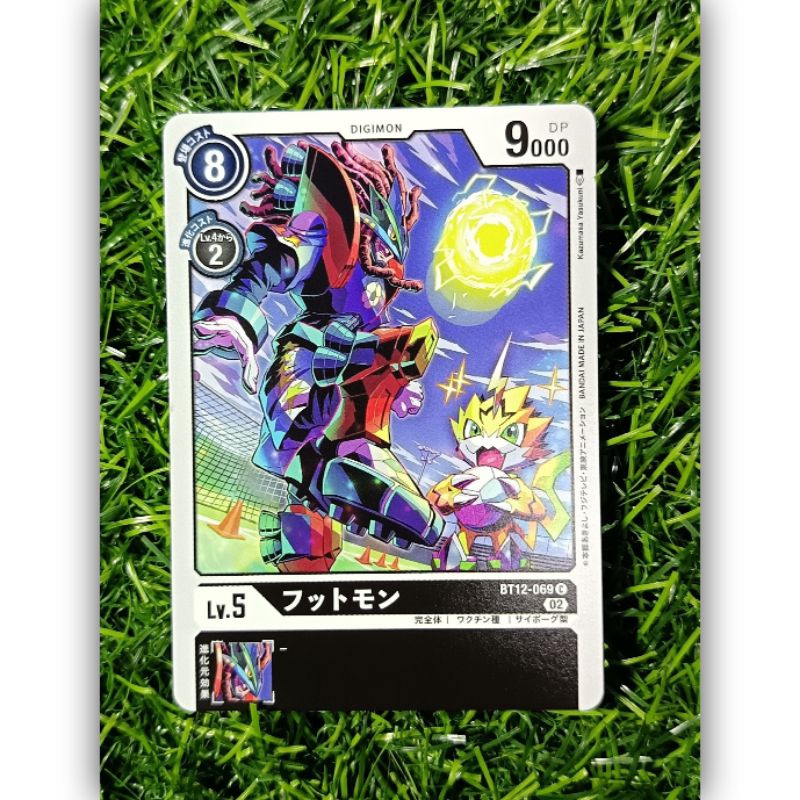FOOTMON | DIGIMON TCG BT12-069 (common) ACROSS TIME | Shopee Malaysia
