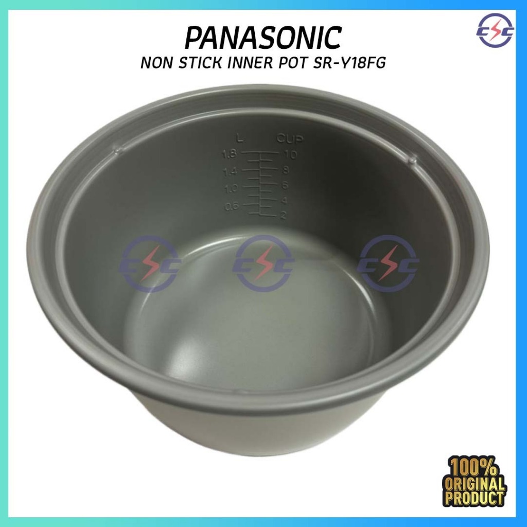 Panasonic Rice Cooker Original Non Stick Inner Pot For Model SR-Y18FG ...
