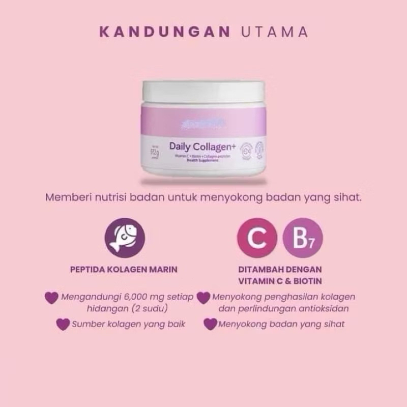 MK Daily Collagen+ Vitamin C + Biotin + Collagen Peptides Health ...
