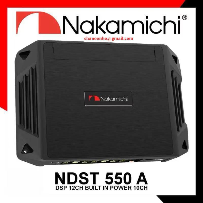 Car Audio High Power DSP Power Amplifier NAKAMICHI NDST550A 10 IN 12 OUT 31EQ DSP AMPLIFIER ...