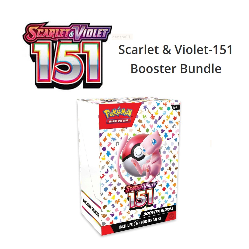 [READY]ENGLISH 151 Booster Bundle SV3.5 Scarlet & Violet 151 Booster ...