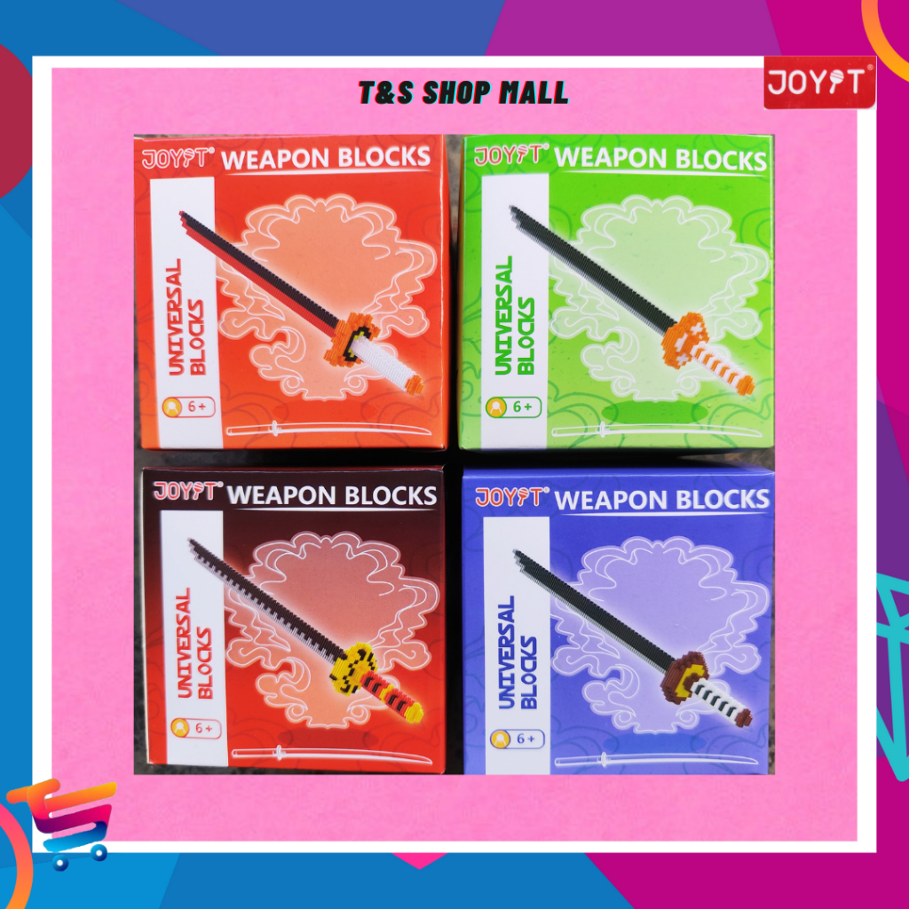 JOYIT building block samurai sword Toy eco shop limited edition ...