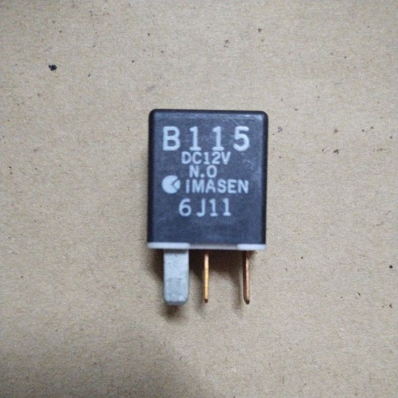 MAZDA RELAY IMASEN B115 12V 4PIN Japan (HALF CUT) | Shopee Malaysia
