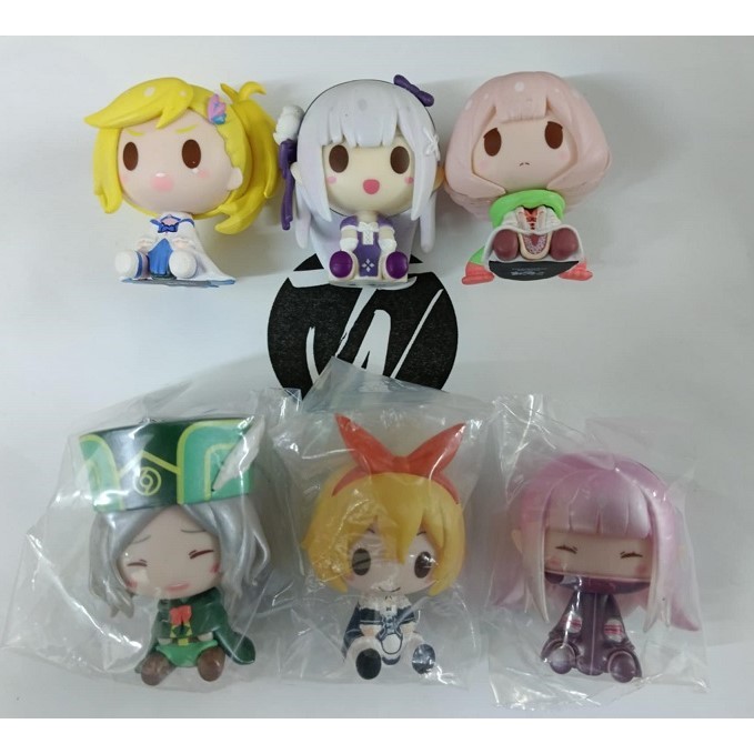 Ichiban Kuji Re:Zero Mini Chibi Chokonokko - Emilia Carmilla Minerva ...