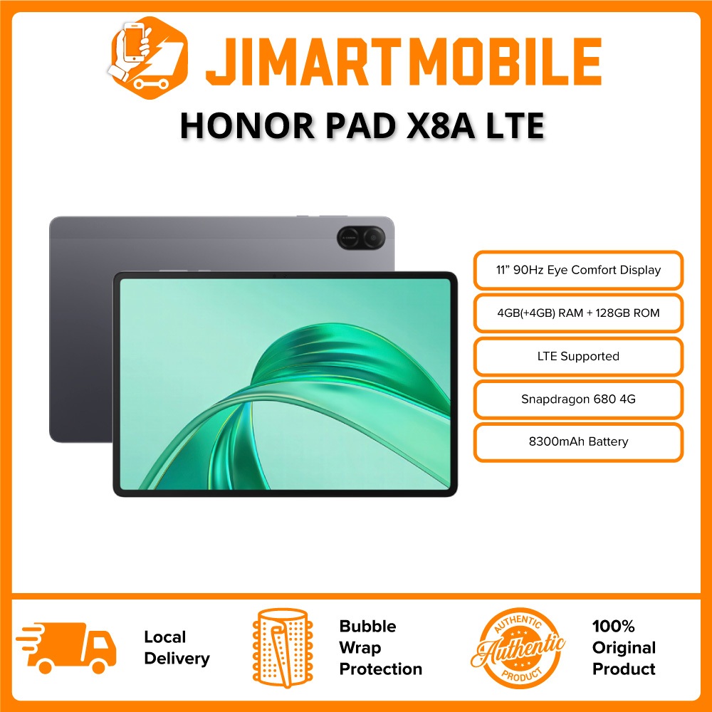 HONOR Pad X8a LTE 8(4+4)GB+128GB 11" 90Hz Rate Eye Comfort HONOR ...
