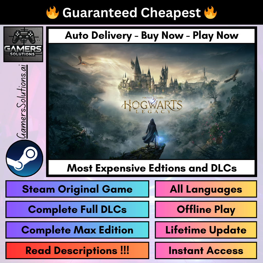 Hogwarts Legacy [Auto Delivery] [Full DLC] [Steam Offline] PC Game ...