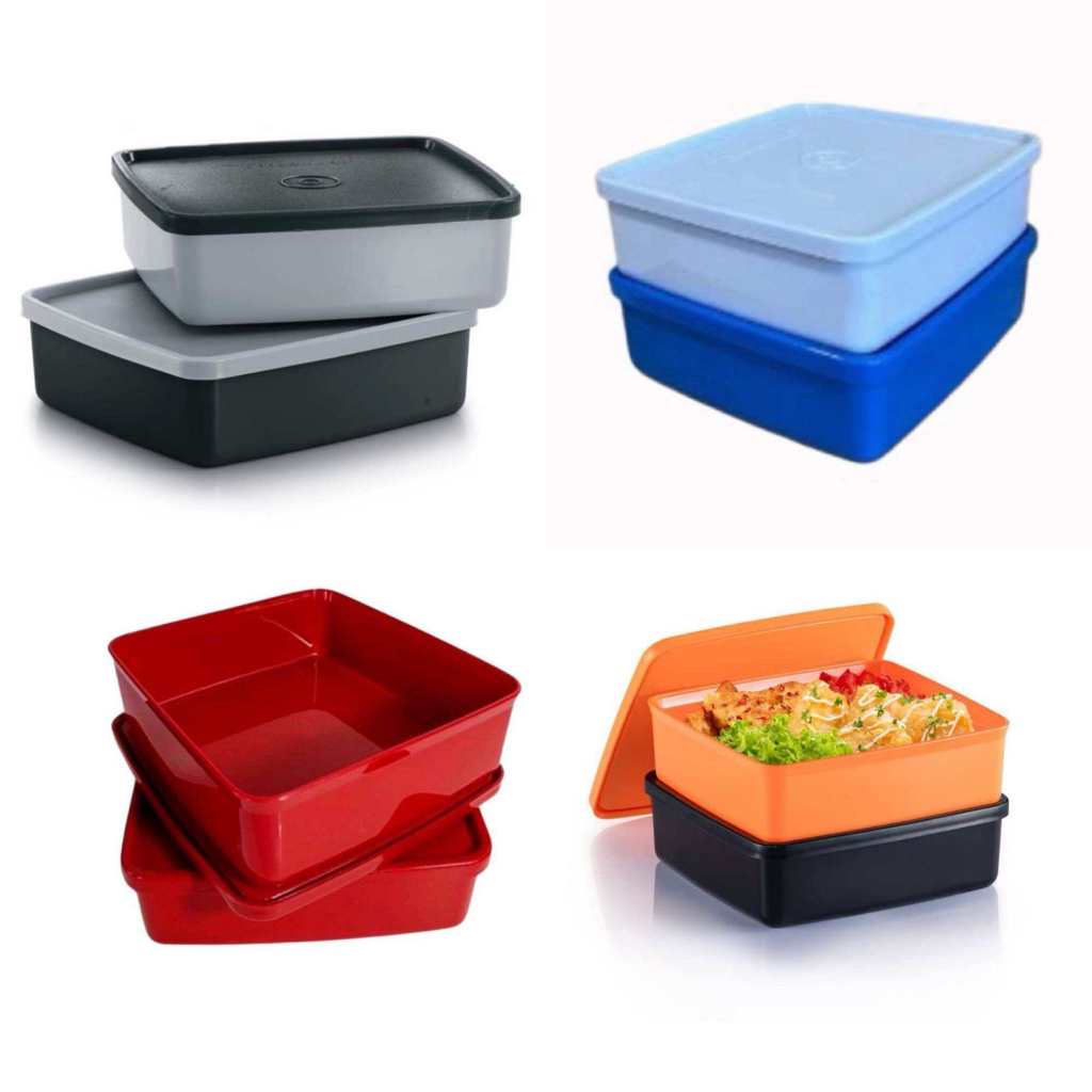 Tupperware Large Square Away 620ml | Shopee Malaysia