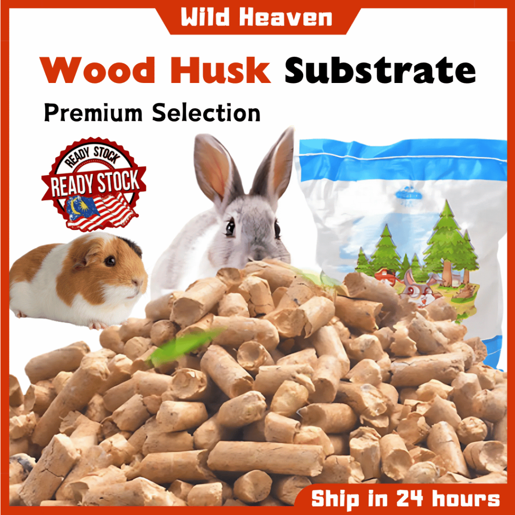 Premium Pet Bedding Rice Husk Wood Pellets Cat Litter Pine Wood Pellet ...