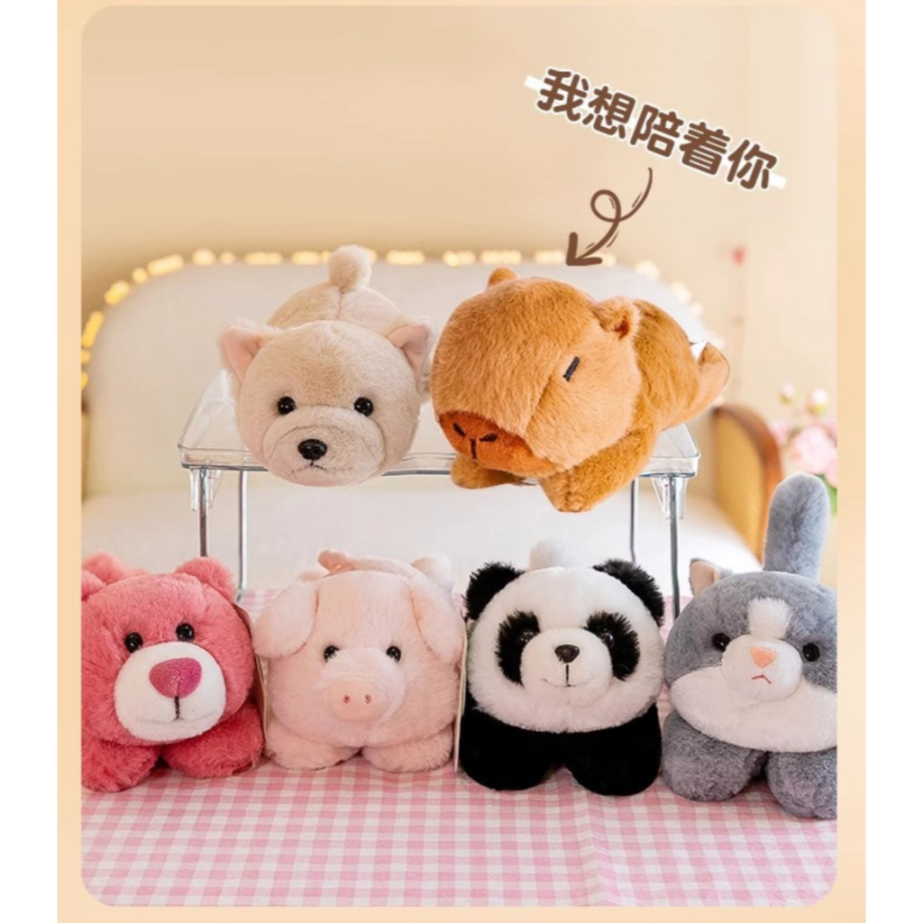Wristband Writhing Animal Capibara Plush Toys Capybara Bracelet Toys ...