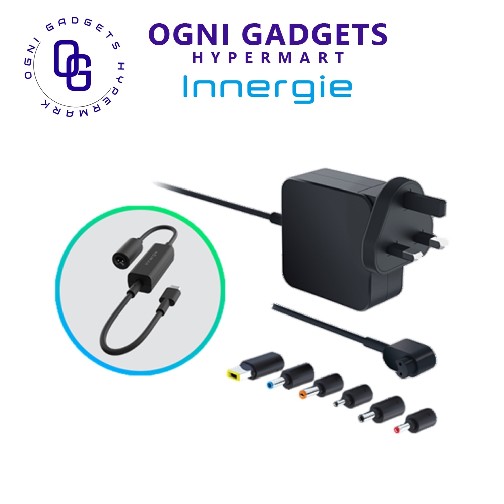 Innergie T6 65W Universal / Type-C PD Laptop Power Adapter | Shopee ...