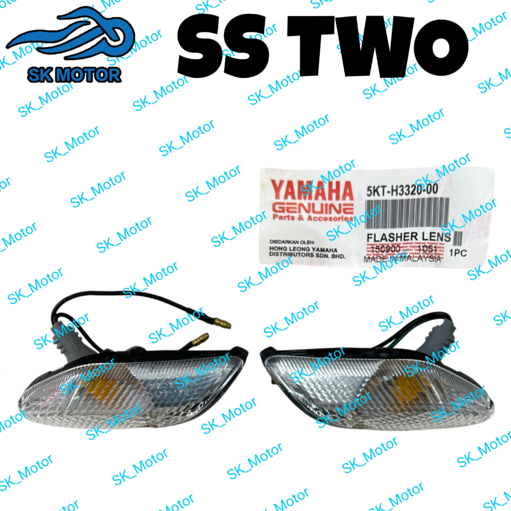 Yamaha SS2 Y110 2 Original Front Signal Lamp Light Signal Depan Flasher ...