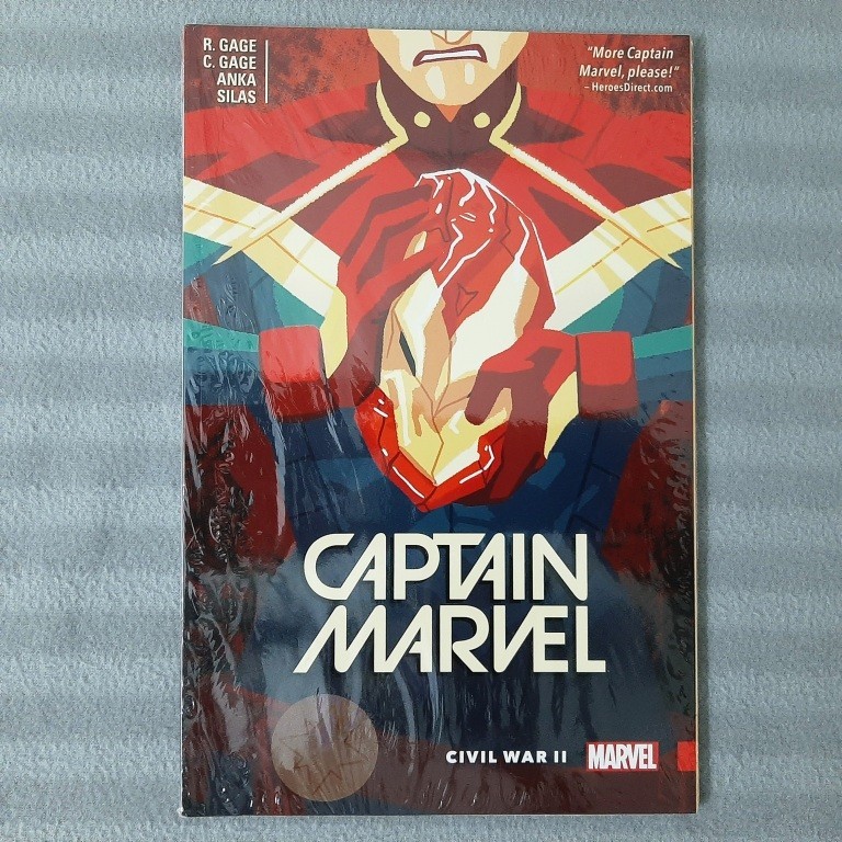 Captain Marvel TPB Trade Paperback #2 (2017 Marvel Comics) Ruth Gage ...