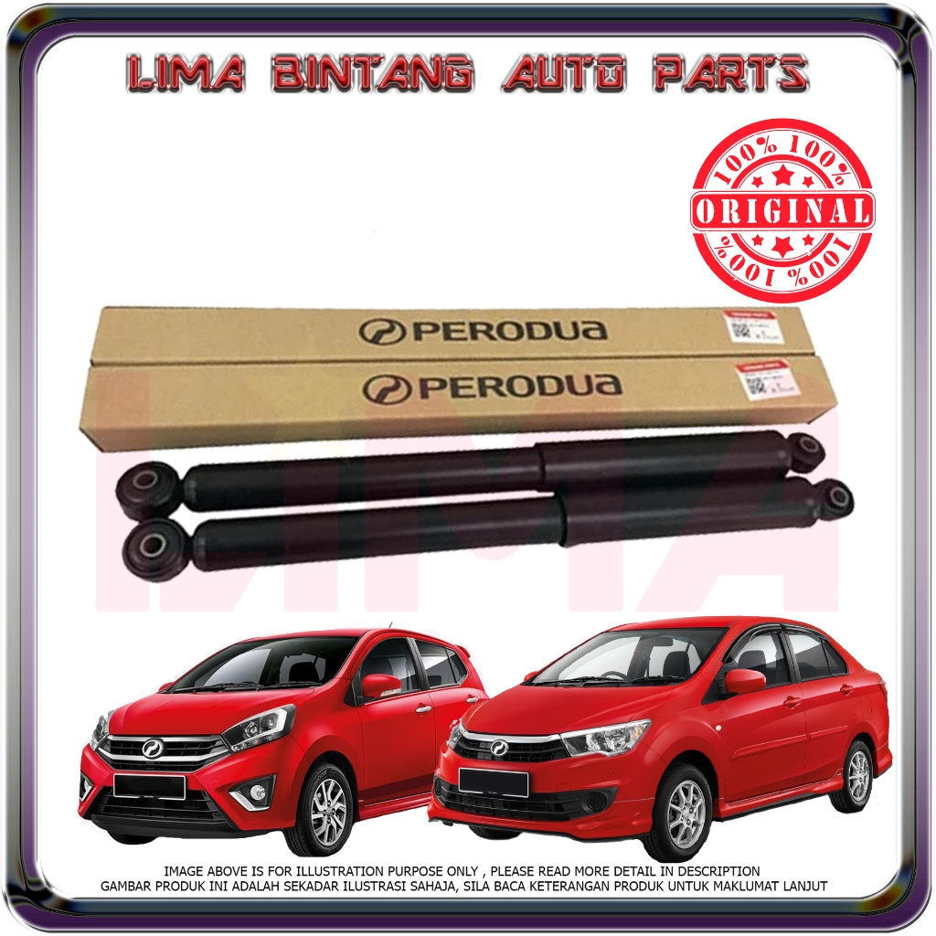 Perodua Axia , Bezza Rear Shock Absorber Gas *Original* | Shopee Malaysia