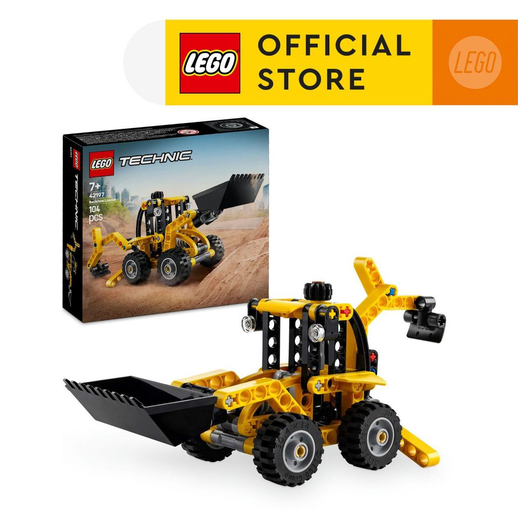 LEGO Technic 42197 Backhoe Loader (104 Pieces) | Shopee Malaysia