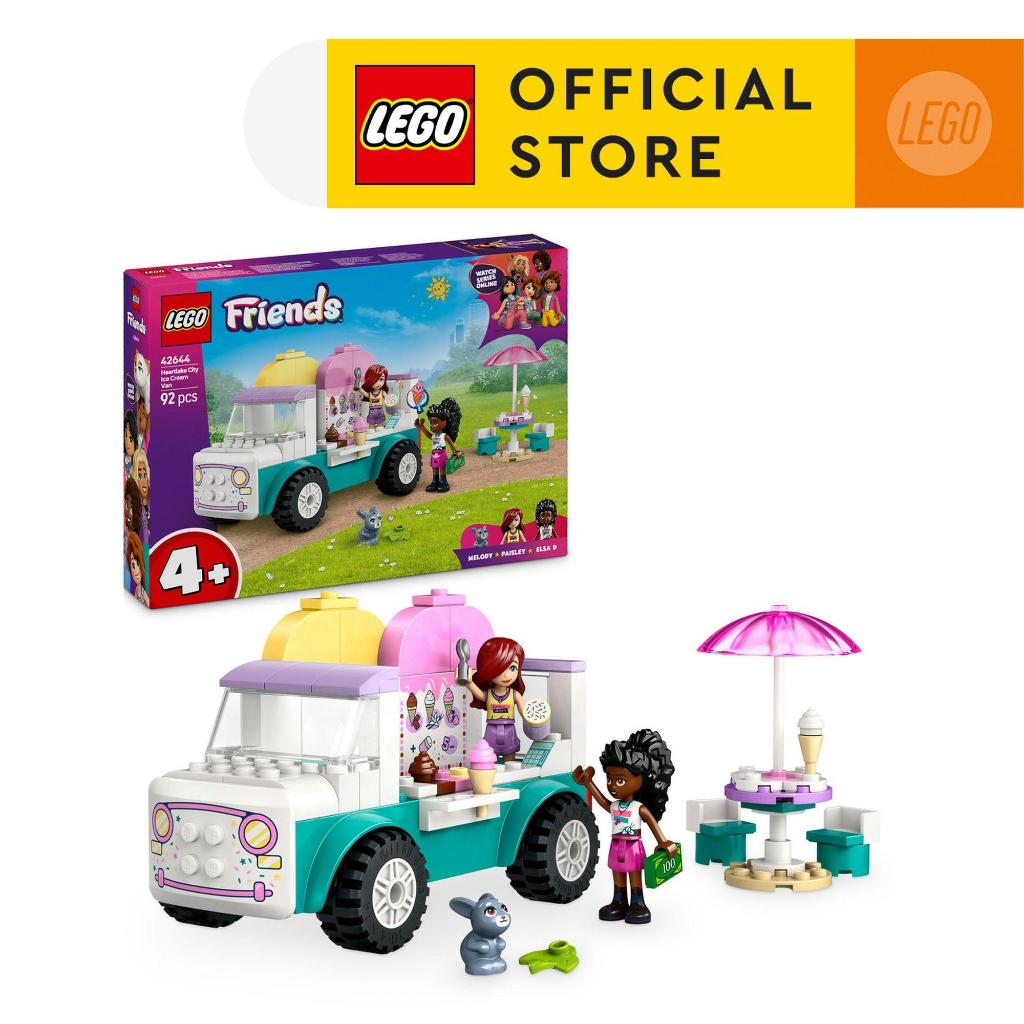 LEGO Friends 42644 Heartlake City Ice Cream Van (92 Pieces) | Shopee ...