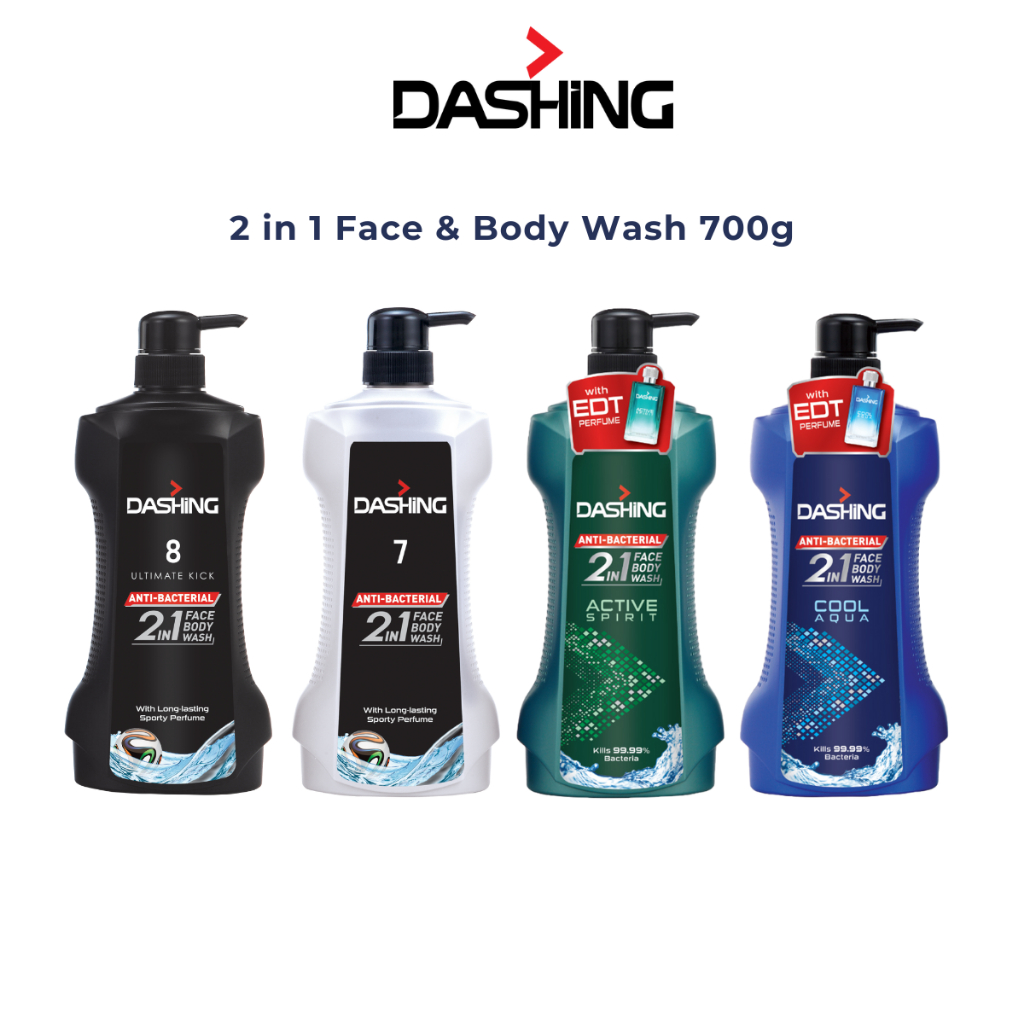 DASHING 2in1 Face & Body Wash 700g | Hydrating & Whitening | Deep Clean ...