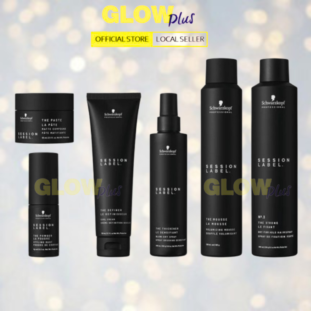 Schwarzkopf Professional Session Label THE STRONG Hair Spray/ PASTE ...