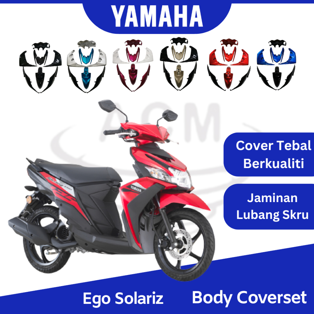 YAMAHA EGO Solariz Body Cover Set Coverset Body Kit Color Parts Part Bodyset Caver Caverset ...
