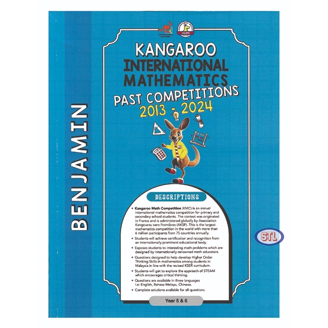 Year 5 & 6 Kangaroo International Mathematics Past Competitions 2013 ...