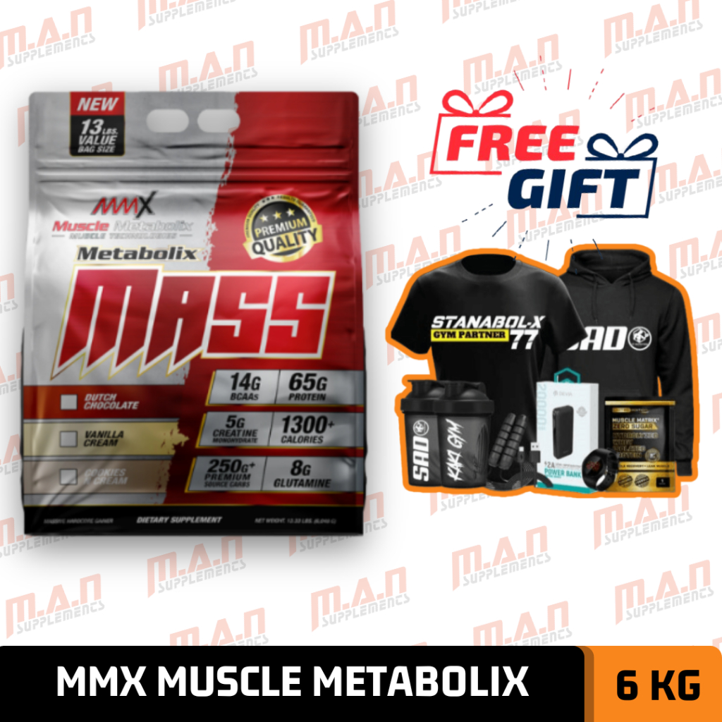 METABOLIX MASS GAINER ( MMX ) - 6 KG + FREE GIFT | Shopee Malaysia