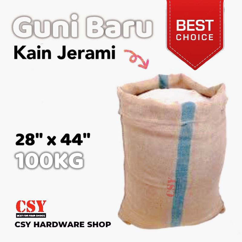 GUNI JERAMI BARU 28″ x 43″ / Guni Kain / Guni Koko / Guni Sukan / Guni ...
