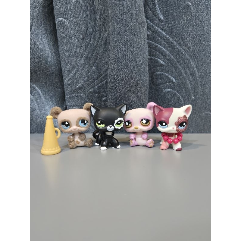 LPS Littlest Pet shop pandas and short hair cats | Shopee Malaysia