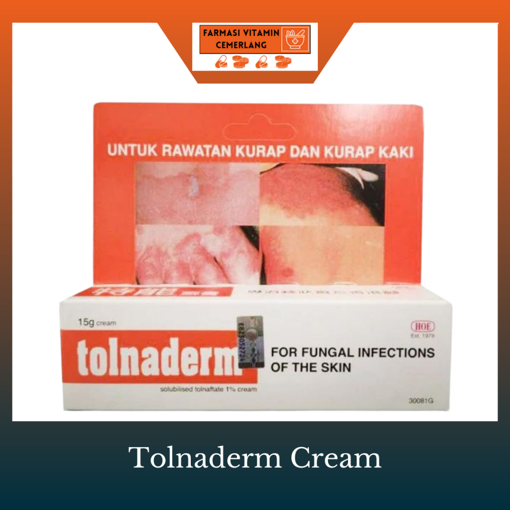 Tolnaderm Cream 15g | Exp 03/2026 | Shopee Malaysia