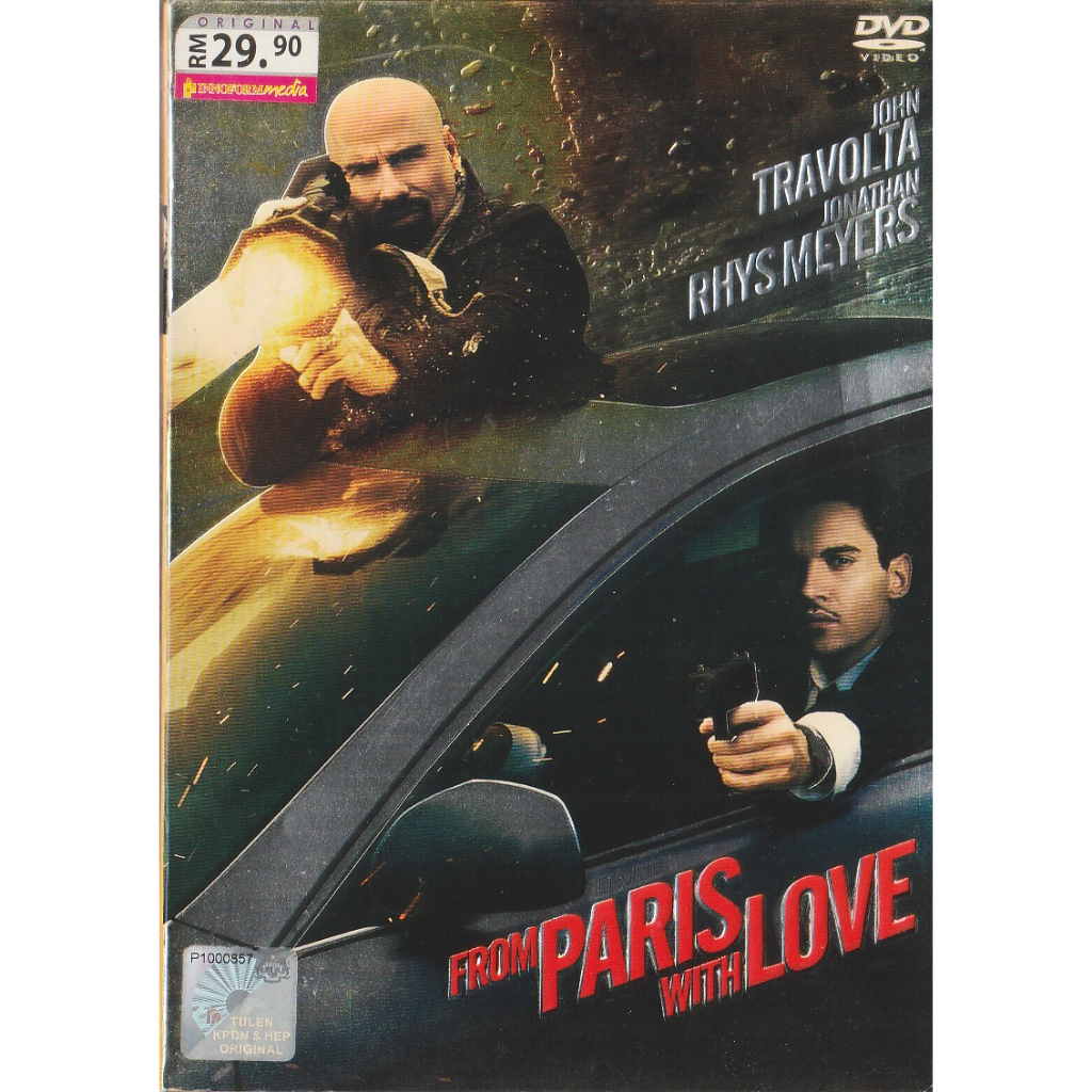 DVD FROM PARIS WITH LOVE ( ORIGINAL DVD ) | Shopee Malaysia