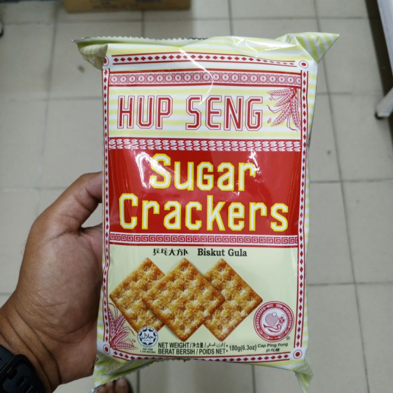 Hup Seng Sugar Crackers Biskut Gula 180g | Shopee Malaysia