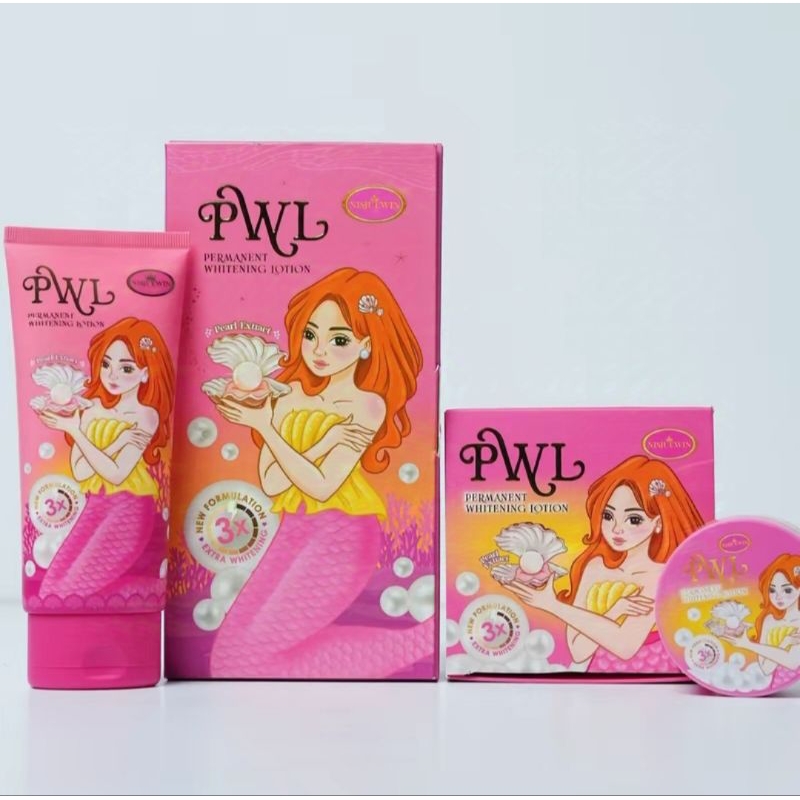 PWL PERMANENT WHITENING LOTION_PWL TUBE_LOTION CERAH PUTIH | Shopee ...