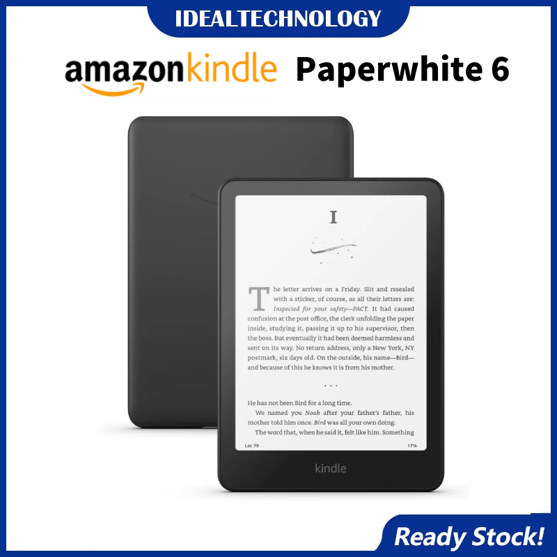 Amazon Kindle Paperwhite 6 (12th Gen 2024) 16 GB/32 GB 7 inches Display ...
