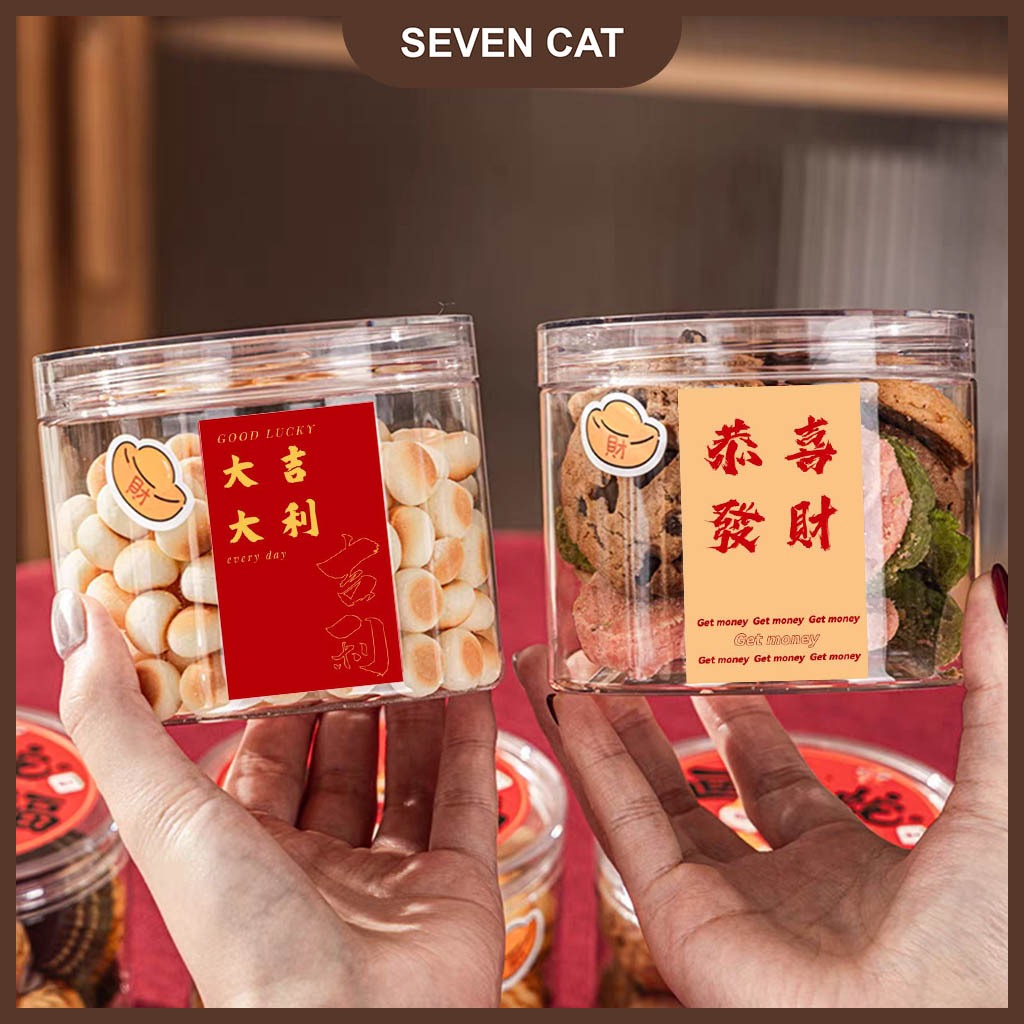 50pcs 8cmX5cm 2025 CNY Sticker for Seal Labels / Labels Stickers / 100贴 ...