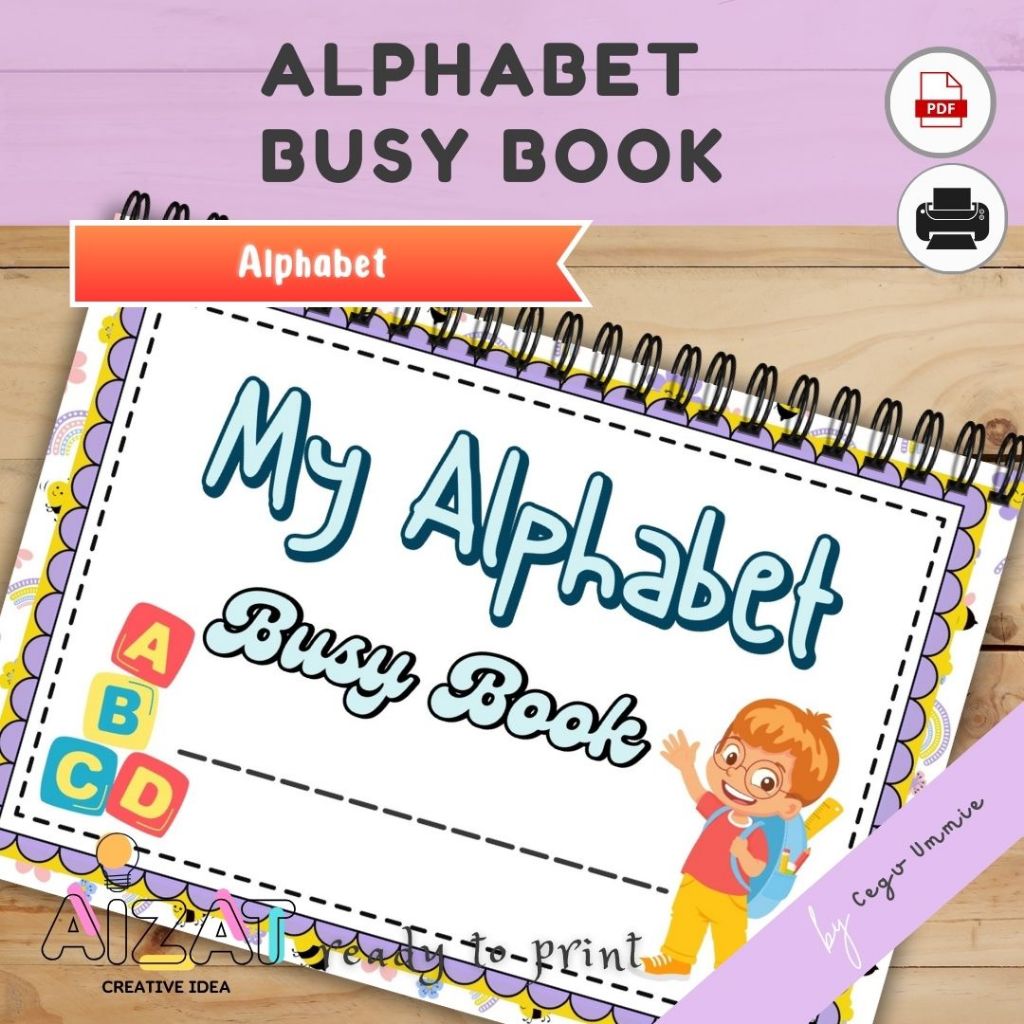 Buku ABC My First Busy Book Alphabet | Shopee Malaysia