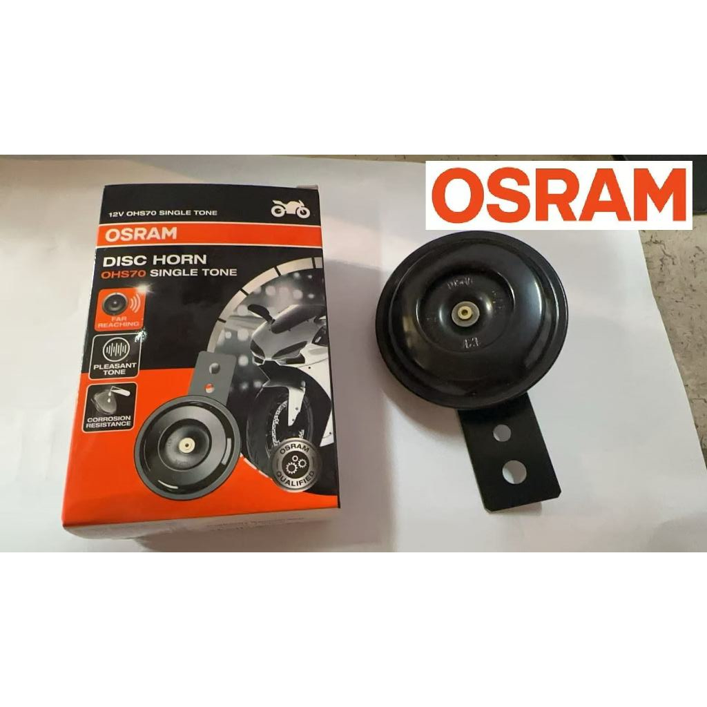 MOTORCYCLE 12V HORN - OSRAM ( EX5 , W125 , SRL110 SRL115 LC135 Y125Z ...